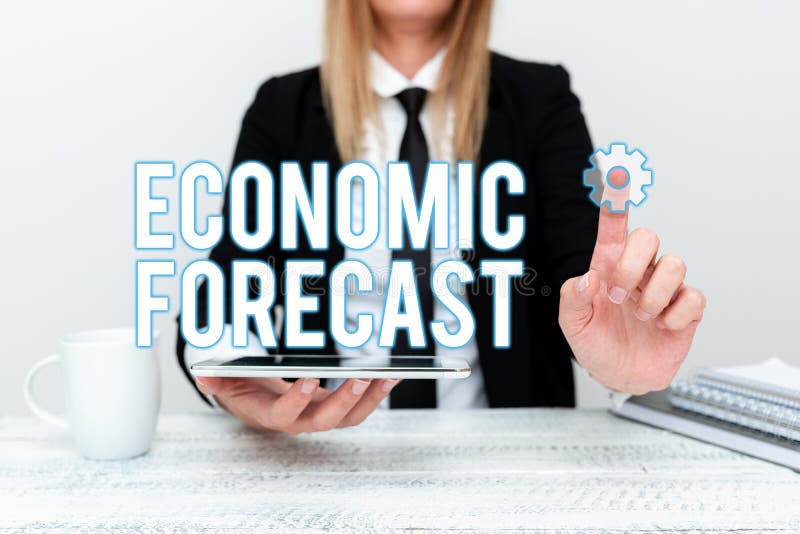 Writing Displaying Text Economic Forecast. Business Concept Process of ... Writing Displaying Text Economic Forecast. Business Concept Process of ...