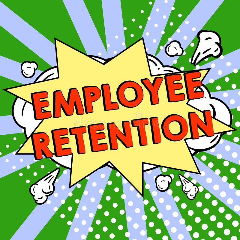 Writing Displaying Text Employee Retention. Word Written on Internal ...