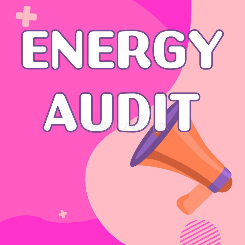 Writing Displaying Text Energy Audit. Business Idea Assessment of the ...