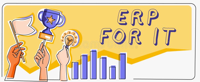 Inspiration Showing Sign Erp for it. Business Concept Enterprise ...