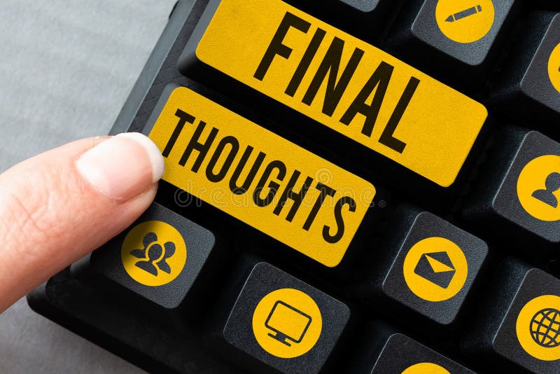 Writing Displaying Text Final Thoughts. Business Approach Conclusion ...