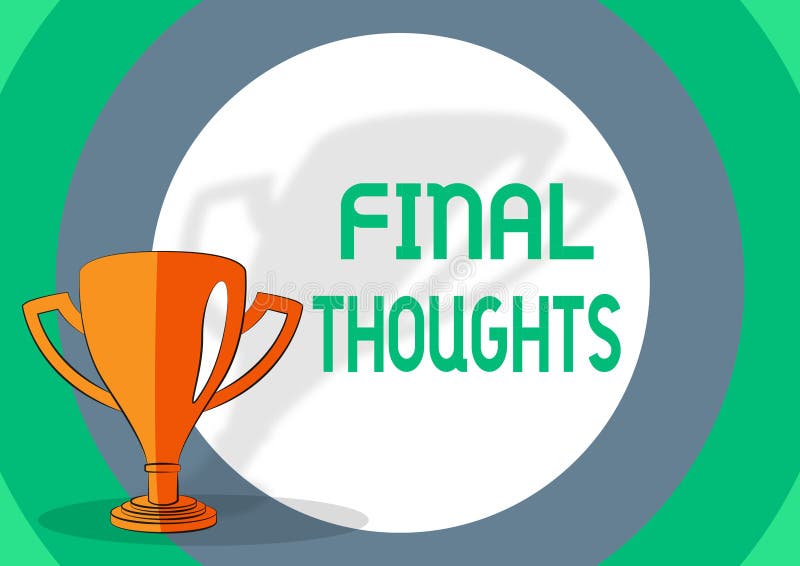 Writing Displaying Text Final Thoughts. Business Approach Should Be ...