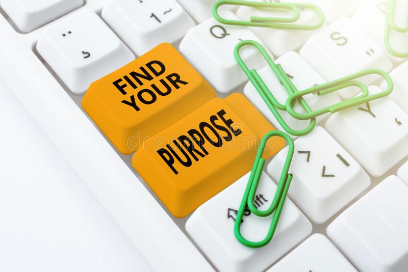 Writing Displaying Text Find Your Purpose Question. Concept Meaning ...