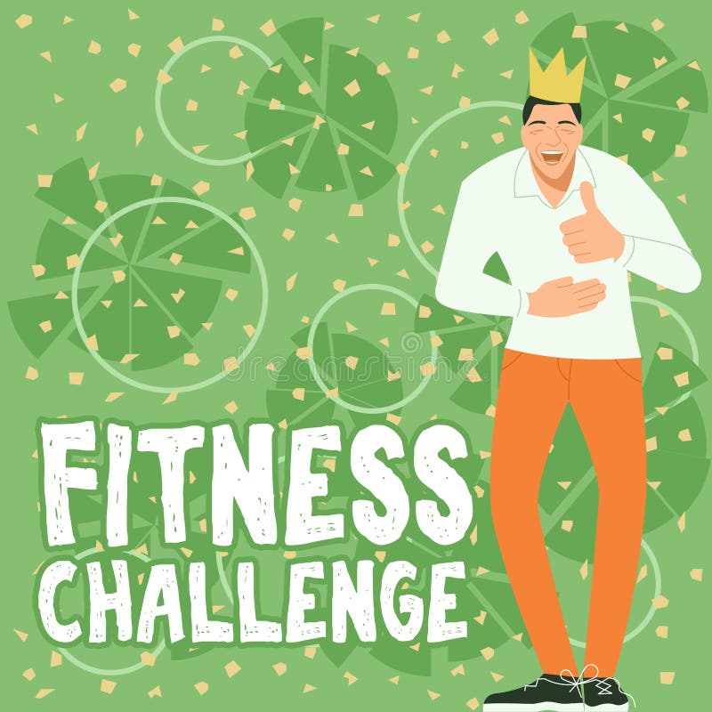 Writing Displaying Text Fitness Challenge. Business Showcase Condition ... Writing Displaying Text Fitness Challenge. Business Showcase Condition ...
