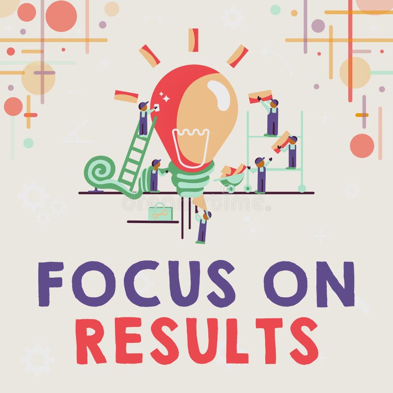 Writing Displaying Text Focus on Results. Business Concept ... Writing Displaying Text Focus on Results. Business Concept ...