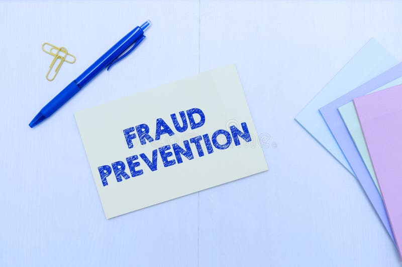 Writing Displaying Text Fraud Prevention. Conceptual Photo Stop from ... Writing Displaying Text Fraud Prevention. Conceptual Photo Stop from ...