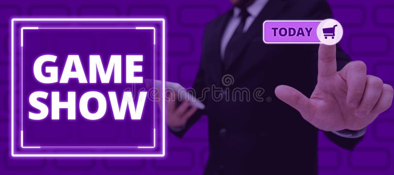 Writing Displaying Text Game Show. Business Approach Program in ... Writing Displaying Text Game Show. Business Approach Program in ...