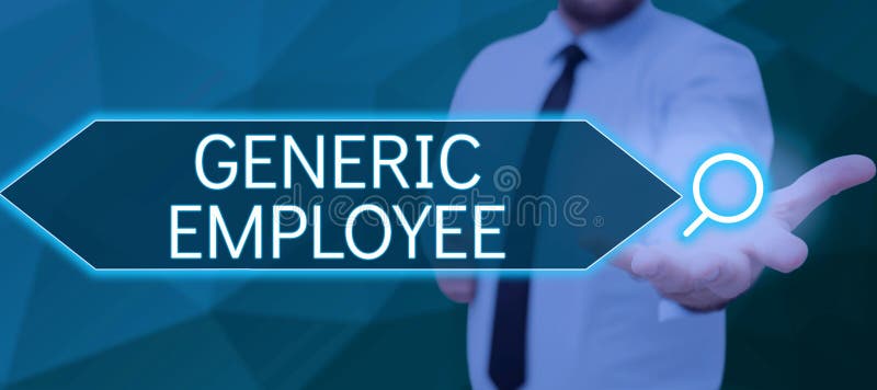 Text Caption Presenting Generic Employee. Concept Meaning Certificate ... Text Caption Presenting Generic Employee. Concept Meaning Certificate ...