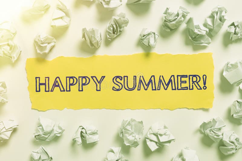 Writing Displaying Text Happy Summer. Business Idea Beaches Sunshine ... Writing Displaying Text Happy Summer. Business Idea Beaches Sunshine ...