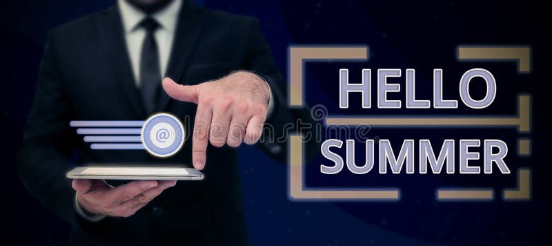 Text Caption Presenting Hello Summer. Business Overview Welcoming the ... Text Caption Presenting Hello Summer. Business Overview Welcoming the ...