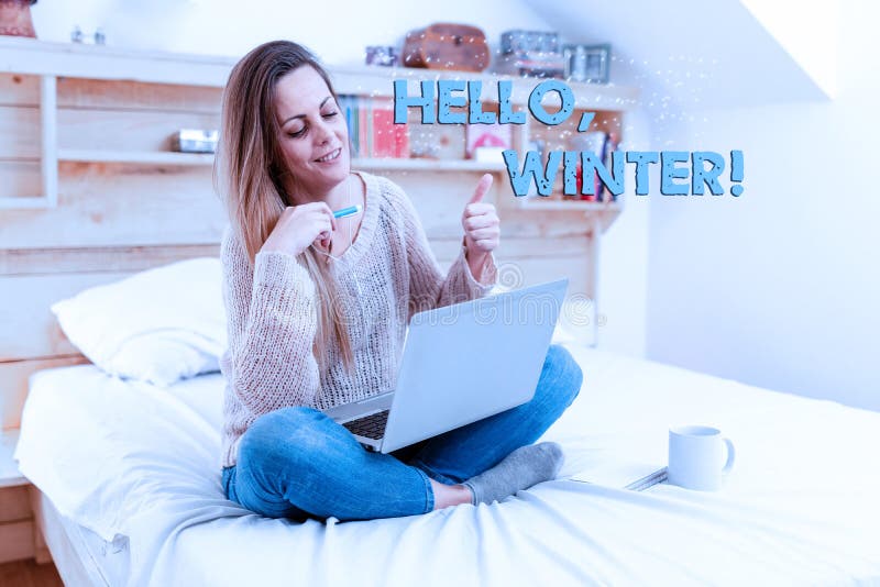 Writing Displaying Text Hello, Winter. Business Approach Greeting Used ... Writing Displaying Text Hello, Winter. Business Approach Greeting Used ...