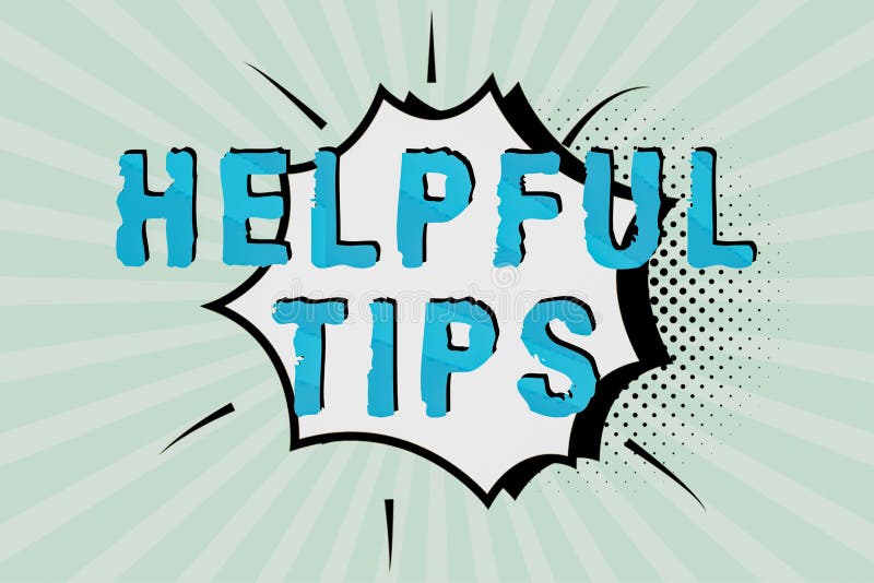 Sign Displaying Helpful Tip S is. Business Showcase Ask an Expert ...