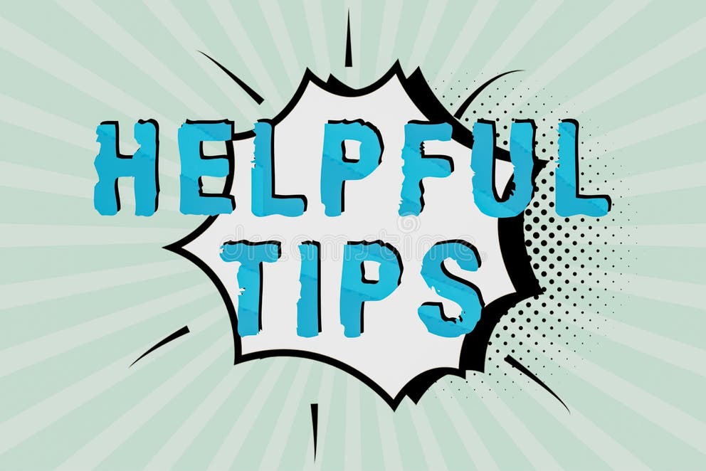 Sign Displaying Helpful Tip S is. Business Showcase Ask an Expert Solutions Hints Consulting ...