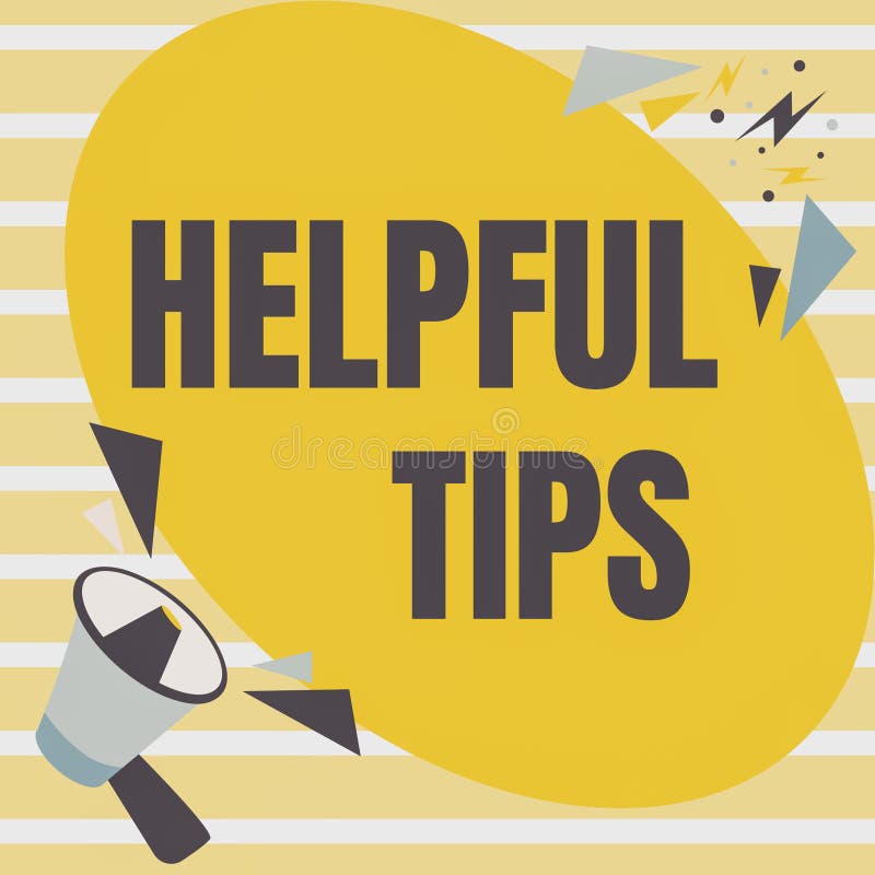 Writing Displaying Text Helpful Tips. Word for Useful Secret ...