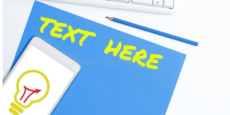 Writing Displaying Text Text Here. Business Approach Blank Space To Put ...