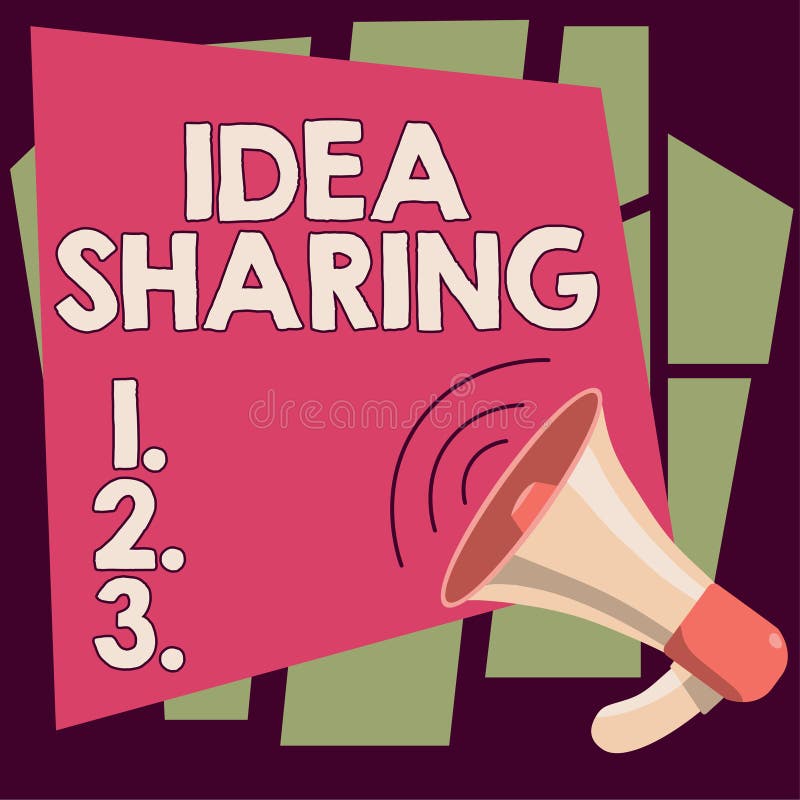 Writing Displaying Text Idea Sharing. Internet Concept Startup Launch ...