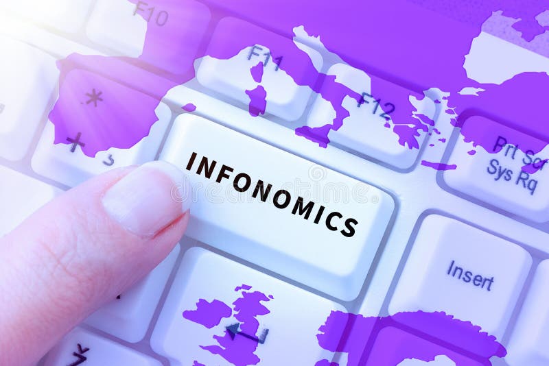 Writing Displaying Text Infonomics. Concept Meaning Visual Image Used ...