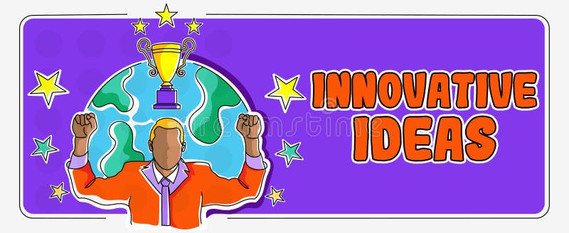 Writing Displaying Text Innovative Ideas. Concept Meaning Concepts that ...