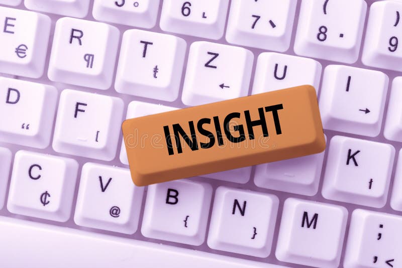 Writing Displaying Text Insight. Business Showcase Capacity Gain ...