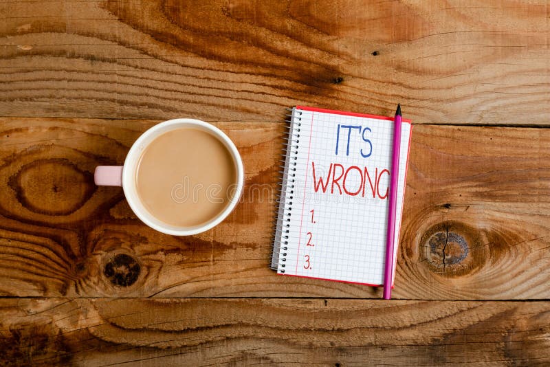 Writing Displaying Text Its Wrong. Business Showcase the Reaction of ... Writing Displaying Text Its Wrong. Business Showcase the Reaction of ...