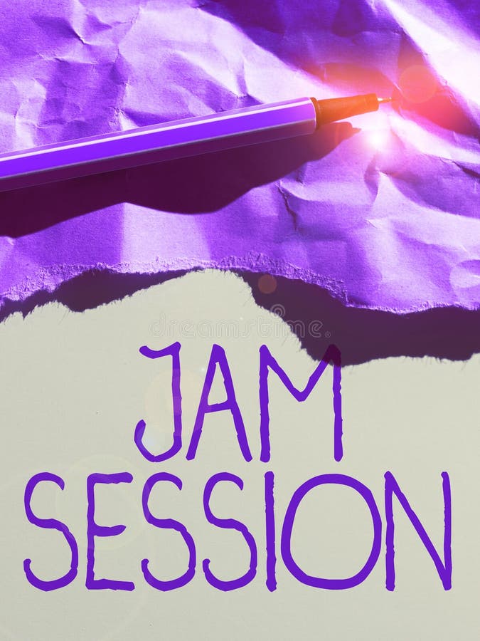 Writing Displaying Text Jam Session. Business Idea Impromptu ...