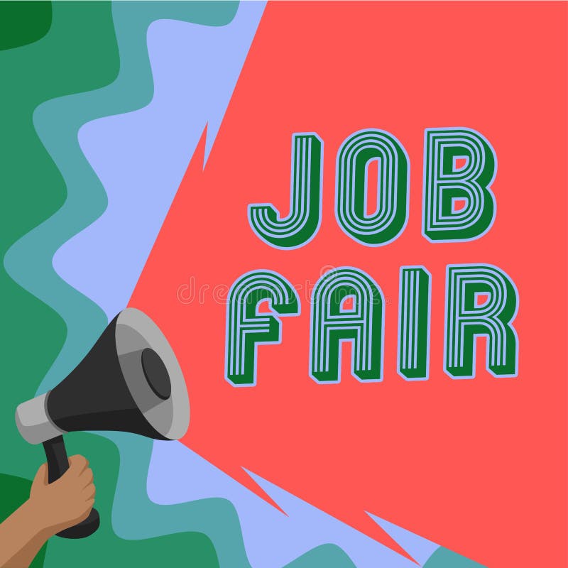 Writing Displaying Text Job Fair. Internet Concept an Event Where a ... Writing Displaying Text Job Fair. Internet Concept an Event Where a ...