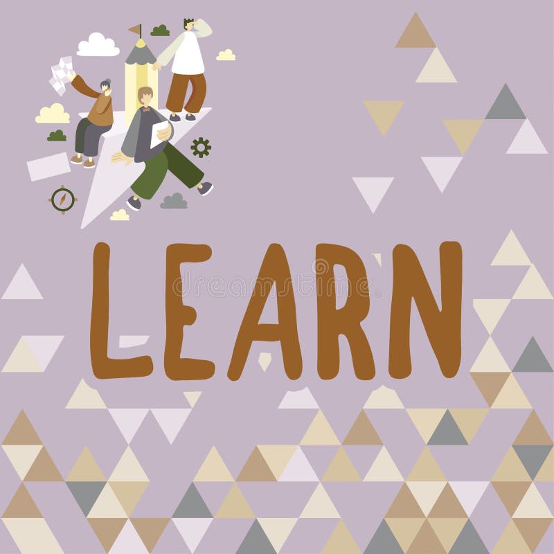 Text Caption Presenting Learn. Business Showcase Process of Acquiring ...