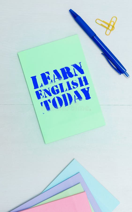 Writing Displaying Text Learn English Today. Business Overview Gain or ...