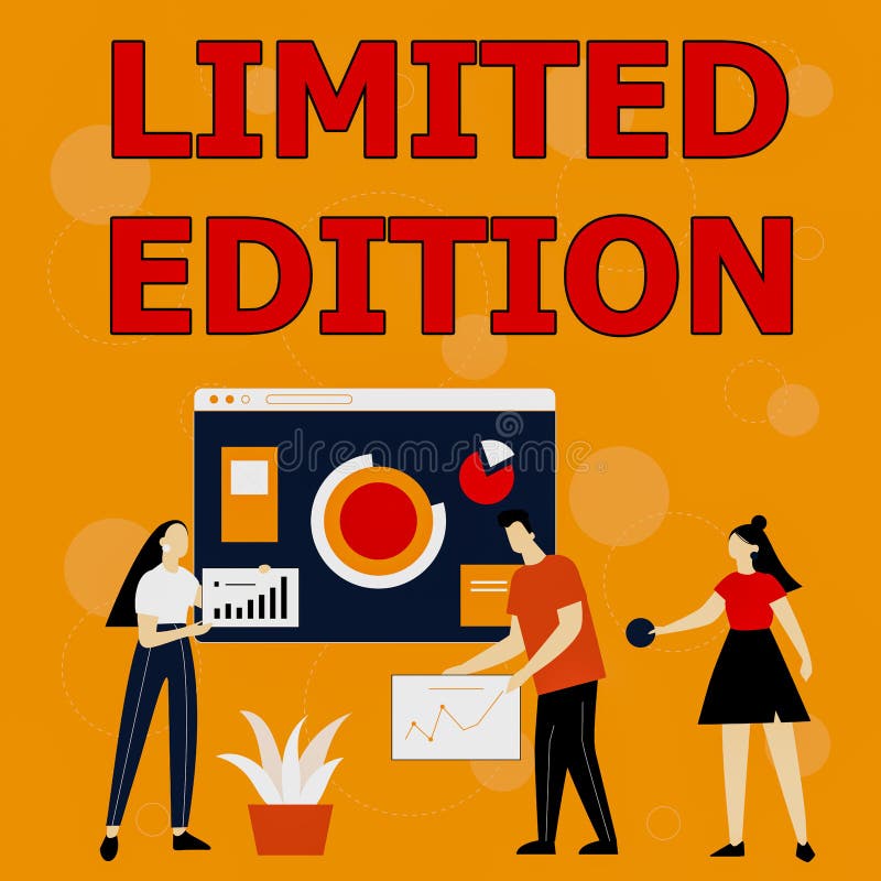 Writing Displaying Text Limited Edition. Business Overview Work of ...