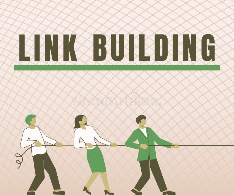 Text Sign Showing Link Building. Concept Meaning SEO Term Exchange ... Text Sign Showing Link Building. Concept Meaning SEO Term Exchange ...