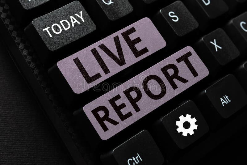 Conceptual Display Live Report. Business Concept Continuous Stream of ... Conceptual Display Live Report. Business Concept Continuous Stream of ...