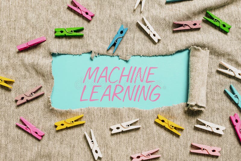 Writing Displaying Text Machine Learning Conceptual Photo The Concept That A Computer Can Learn