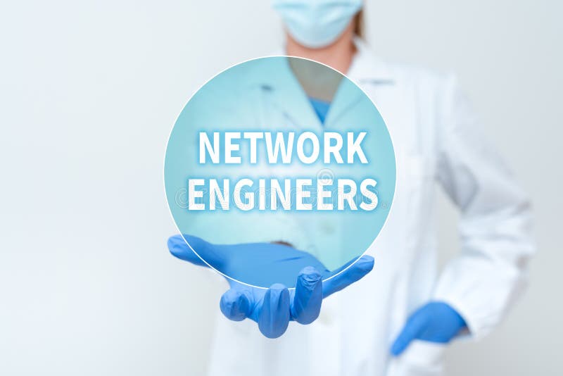 Text Showing Inspiration Network Engineers. Business Concept Technology ...