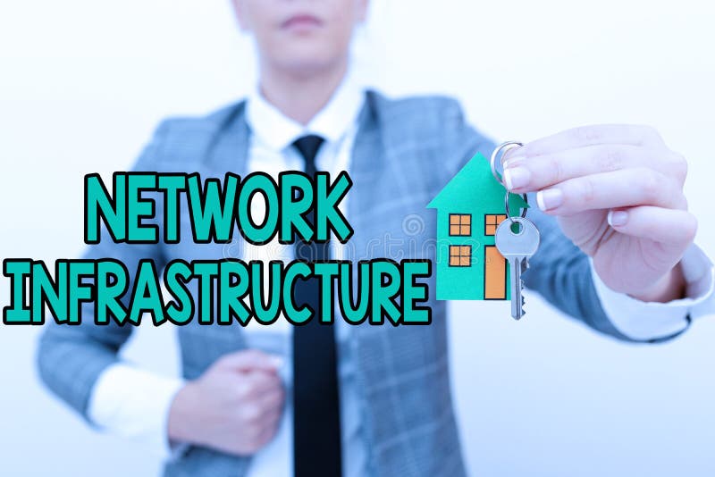 Writing Displaying Text Network Infrastructure. Word Written on ... Writing Displaying Text Network Infrastructure. Word Written on ...