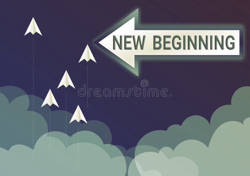 Writing Displaying Text New Beginning. Word Written on Different Career ... Writing Displaying Text New Beginning. Word Written on Different Career ...