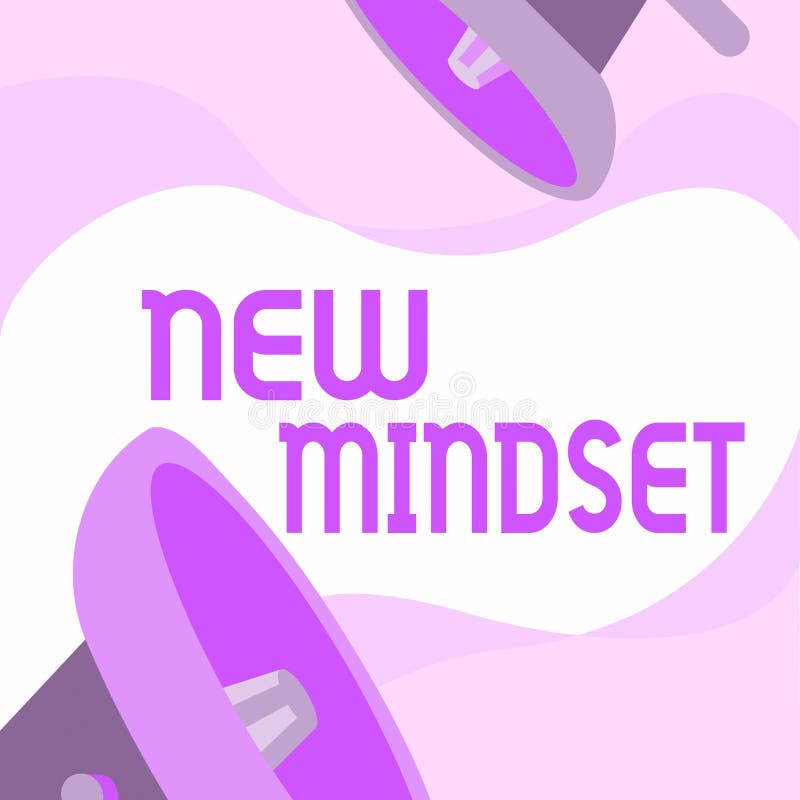 Writing Displaying Text New Mindset. Word Written on Freshly Madeup ... Writing Displaying Text New Mindset. Word Written on Freshly Madeup ...