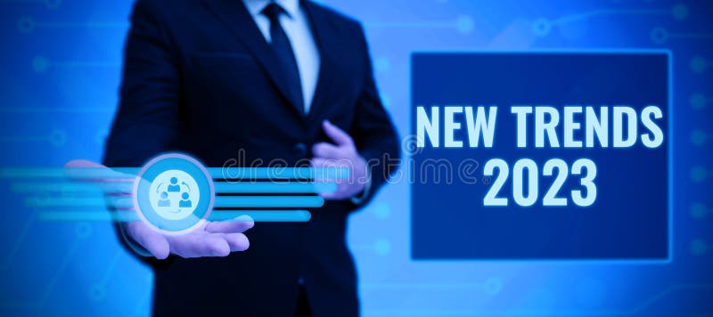 Writing Displaying Text New Trends 2023. Business Idea General ... Writing Displaying Text New Trends 2023. Business Idea General ...