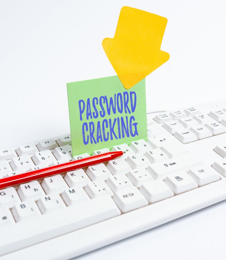 Hand Writing Sign Password Cracking. Business Approach Measures Used To ...
