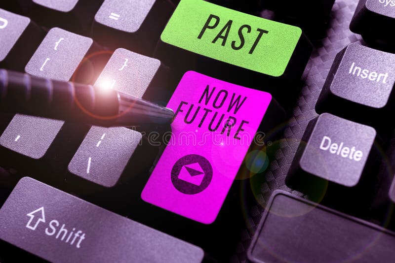 Writing Displaying Text Past Now Future. Internet Concept Last Time ... Writing Displaying Text Past Now Future. Internet Concept Last Time ...
