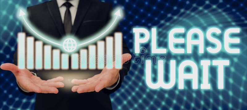 Writing Displaying Text Please Wait. Business Idea To Pause Any ... Writing Displaying Text Please Wait. Business Idea To Pause Any ...