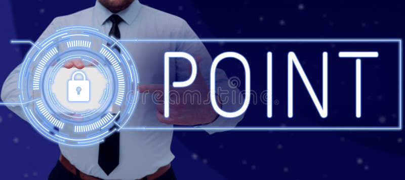 Handwriting Text Point. Word Written on Dot or Other Punctuation Mark ...