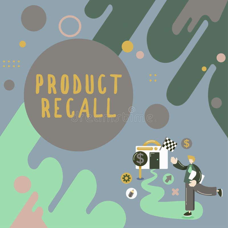 Writing Displaying Text Product Recall. Word for Request To Return the ... Writing Displaying Text Product Recall. Word for Request To Return the ...