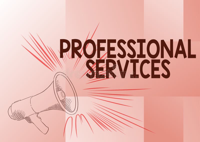 Text Caption Presenting Professional Services. Business Overview Offer ...