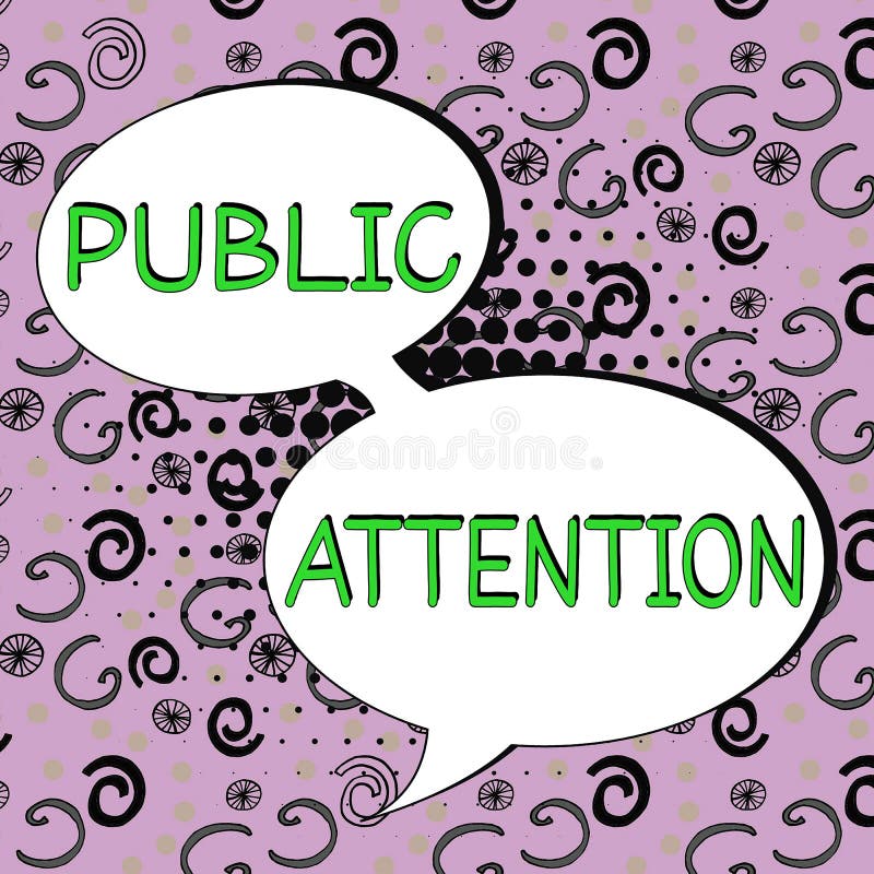 Text Showing Inspiration Public Attention. Business Concept the ... Text Showing Inspiration Public Attention. Business Concept the ...