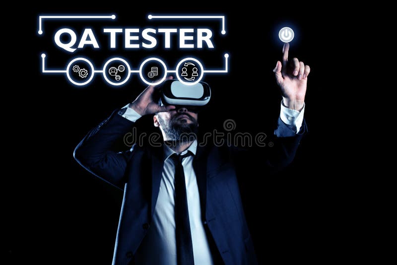 Text Showing Inspiration Qa Tester Word Written On Quality Assurance