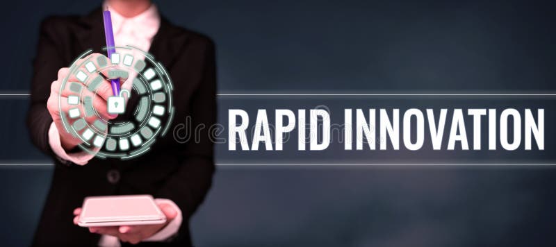 Writing Displaying Text Rapid Innovation. Concept Meaning ...
