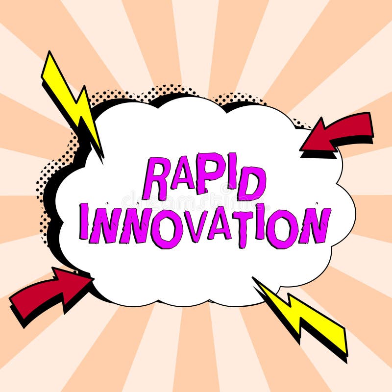 Writing Displaying Text Rapid Innovation. Word Written on ...