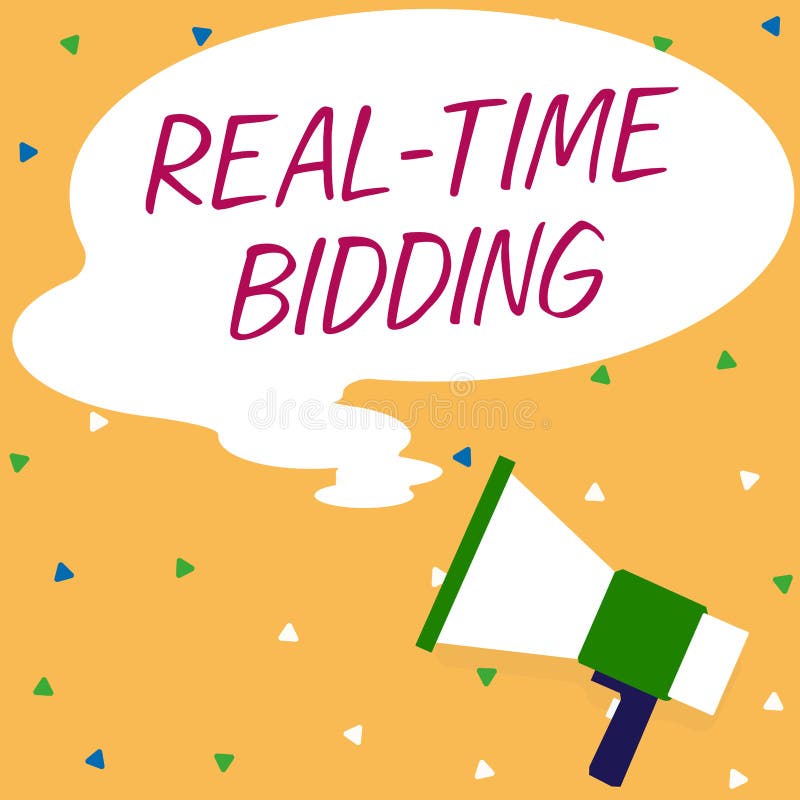 Handwriting Text Real Time Bidding. Internet Concept Buy and Sell ... Handwriting Text Real Time Bidding. Internet Concept Buy and Sell ...