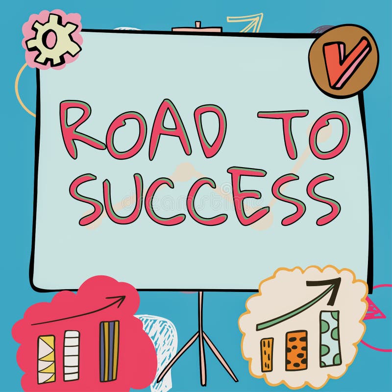 Writing Displaying Text Road To Successstudying really Hard Improve ... Writing Displaying Text Road To Successstudying really Hard Improve ...