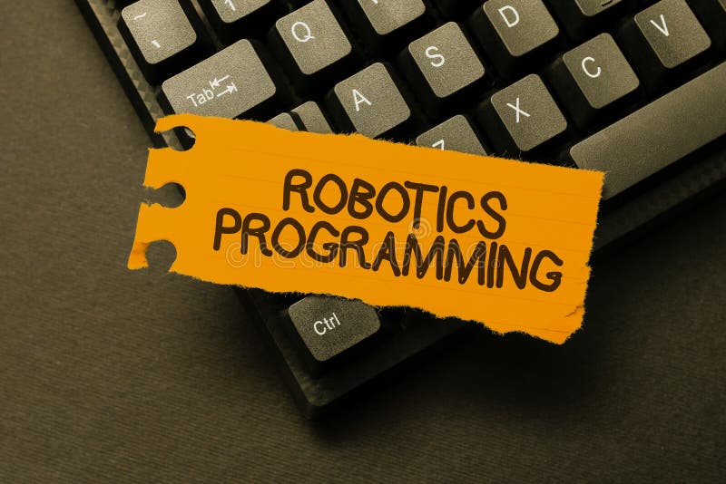 Writing Displaying Text Robotics Programming Business Overview